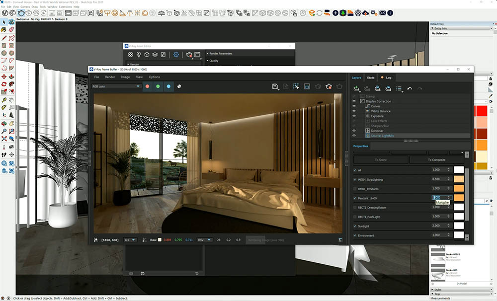 5 Ways to Enhance Your Enscape Scenes with V-Ray | Realistic Renders